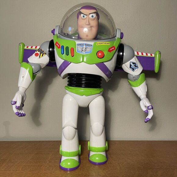 Disney | Toys | Buzz Lightyear Toy Story Advanced Talking Lights Action ...